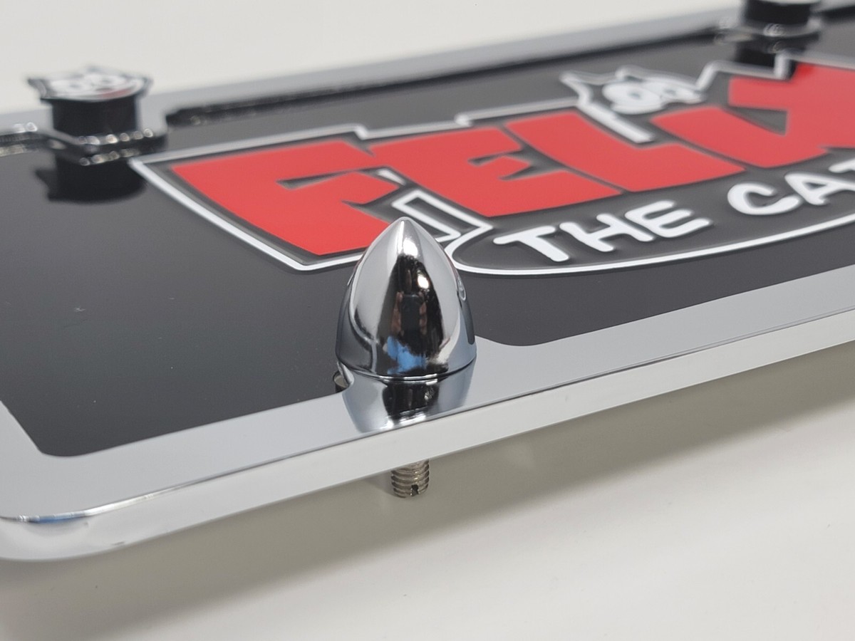 Chrome License Plate Bolts