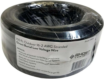 AXLV 100' 16 AWG Wire, 2-Conductor (Color Coded), Stranded, Direct ...