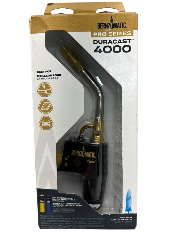 BernzOmatic Pro Series Duracast 4000 Torch w/Instant Start/Stop ...
