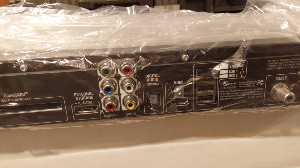 TiVo Premiere TCD746500 R7465P Model DVR, 1080P, Remote, Power Cord ...