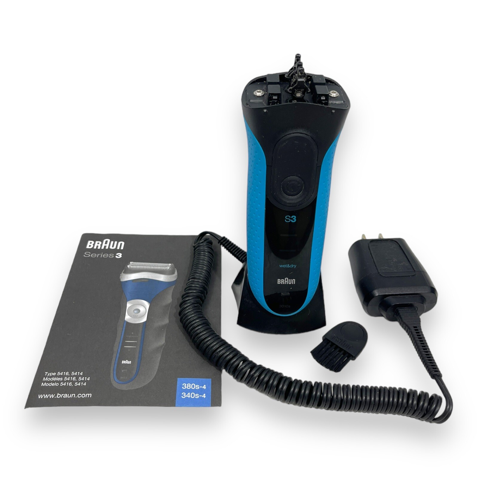 Braun Series 3 380s-4 Cordless Rechargeable Men's Electric Shaver for ...