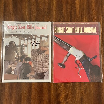 Single Shot Rifle Journal Magazine From 2007 Lot of 2 Jan/Feb/Mar/Apr ...