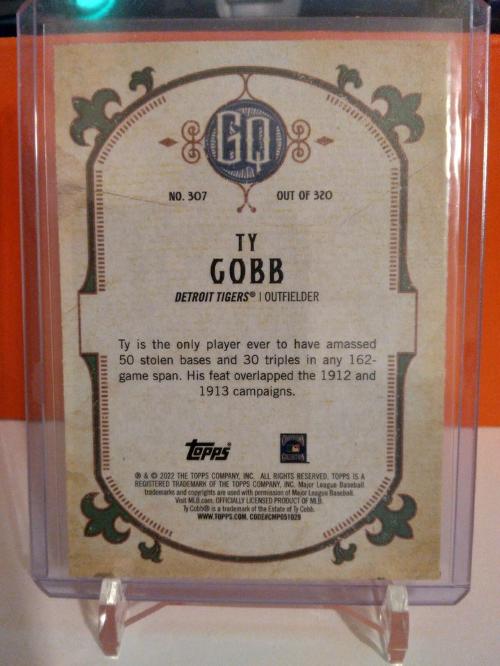 2022 Gypsy Queen Ty Cobb SP | eBay