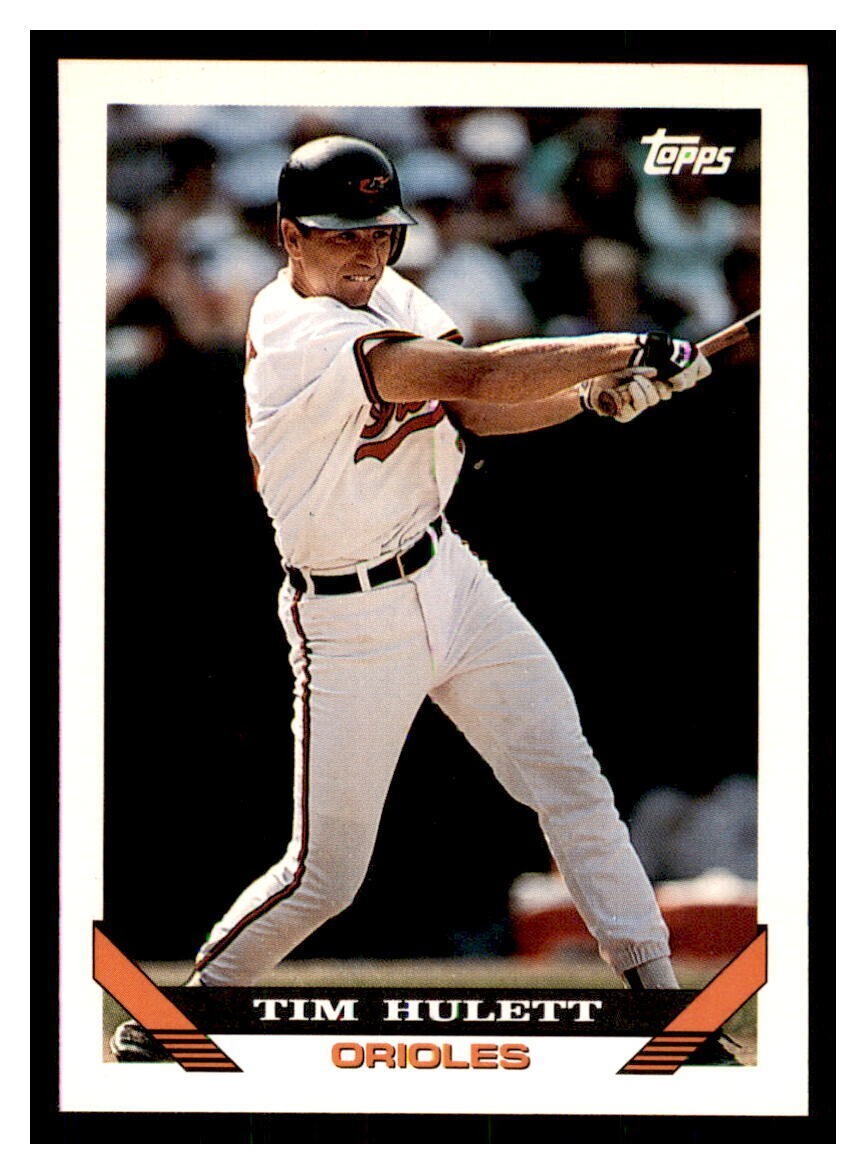 1993 Topps #327 TIM HULETT Baltimore Orioles | eBay
