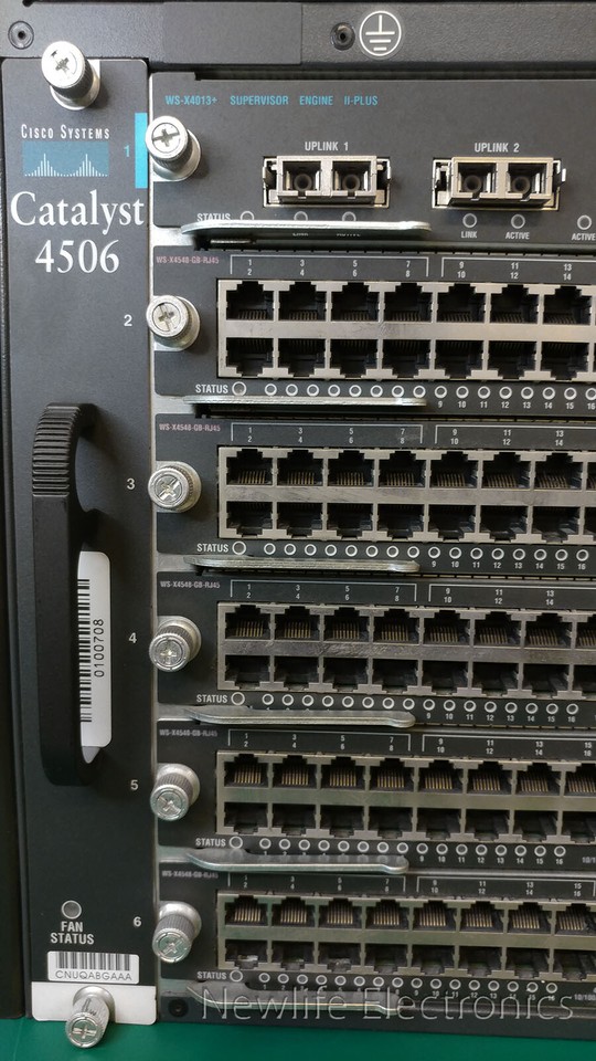 Cisco Catalyst 4506 Gigabit Ethernet Switch w/ Full Module/PS Config WS ...