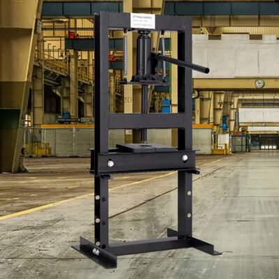 6 Ton Hydraulic Bench Workshop Press Heavy Garage Plates Car Bearing ...