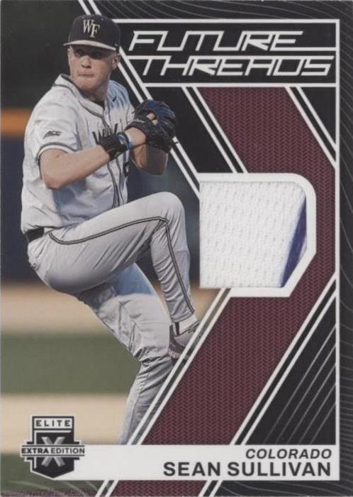 2023 Panini Elite Extra Edition - Future Threads Sean Sullivan #FT-SS ...