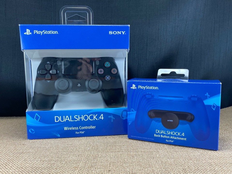 PlayStation dualshock 4 Wireless Controller Plus Back Button Attachment ...