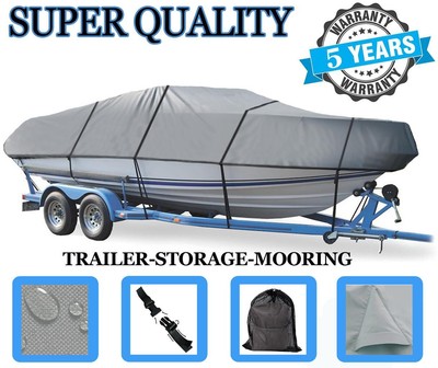 GREY BOAT COVER FOR BLAZER 190 PRO V DC O/B 2005 | eBay