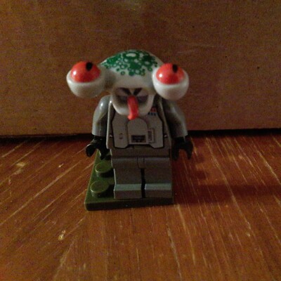 Lego Squidman Alien Minifigure #5969 Space Police III Green Grey No ...
