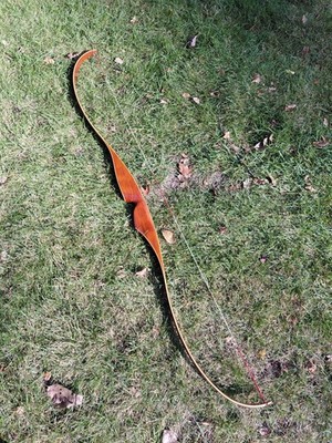 Vintage Wing Archery Falcon Recurve Bow 62” 47# RH Traditional Wood Bow ...
