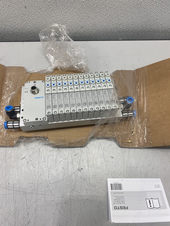 Festo Valve Terminal VTUG-10-VRLK-S8-B1T-Q8A-U-QH4SU-12P | eBay