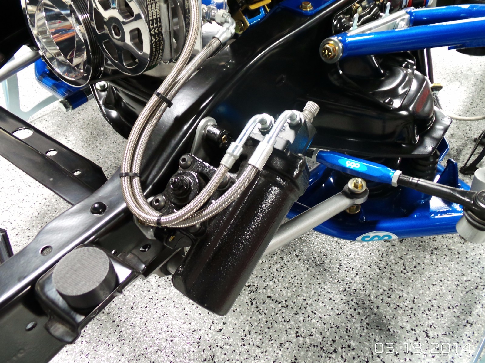 1967-72 CHEVY C10 GMC C1500 500 SERIES QUICK RATIO POWER STEERING GEAR ...