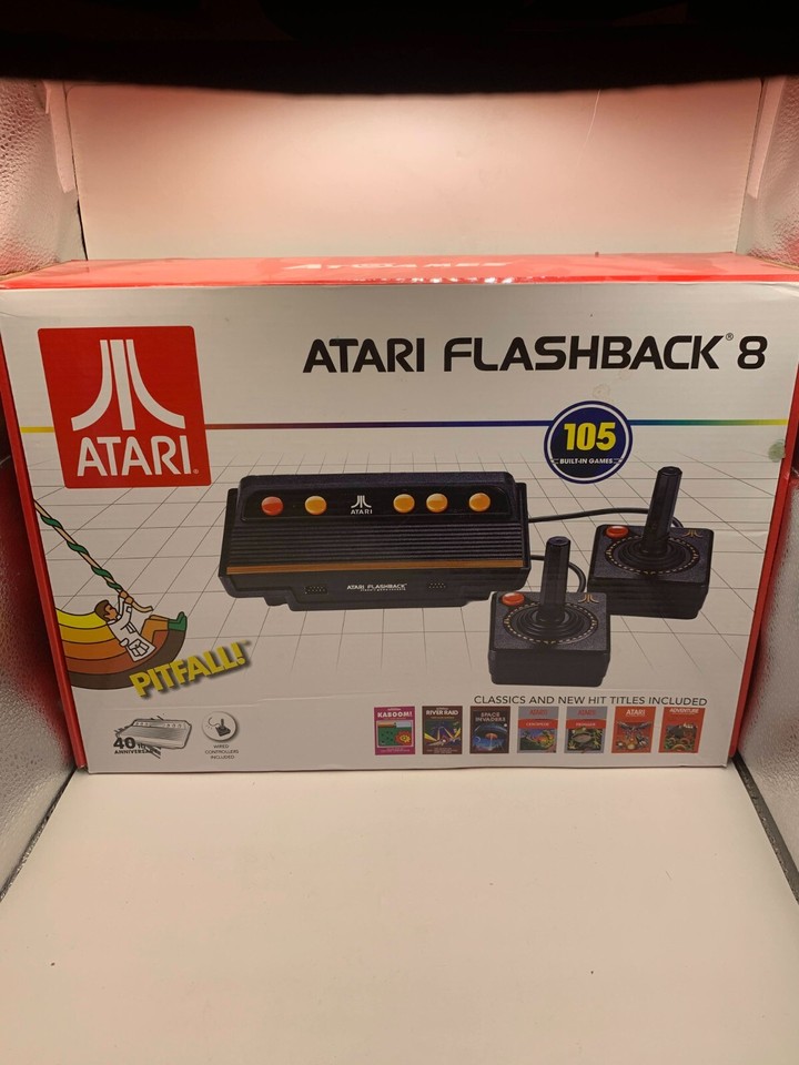 Atari Flashback 8 Video Game Console Controllers Included 105 Games ...