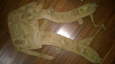 USMC FILBE Shoulder Straps for Main Pack, Coyote | eBay
