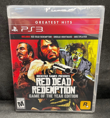 Red Dead Redemption Standard (Sony PlayStation 3, 2010) for sale online ...