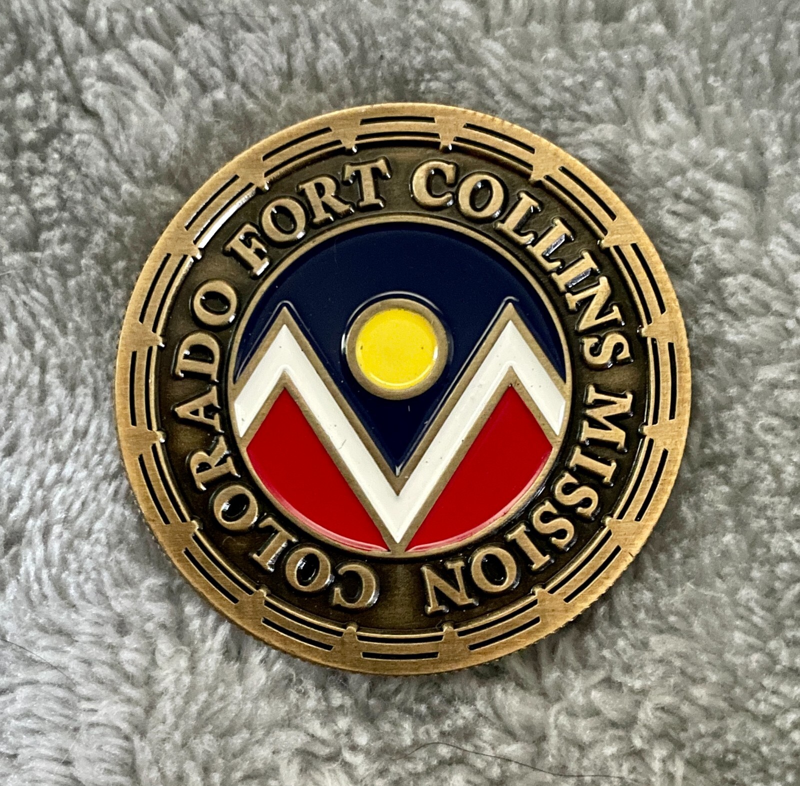 COLORADO Fort Collins Mission Commemorative Coin called to serve ...