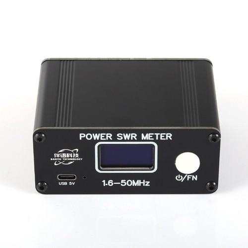 Mini QRP 150W 1.6-50MHz HF SWR / Power Meter FM/AM/CW/SSB + Battery ...