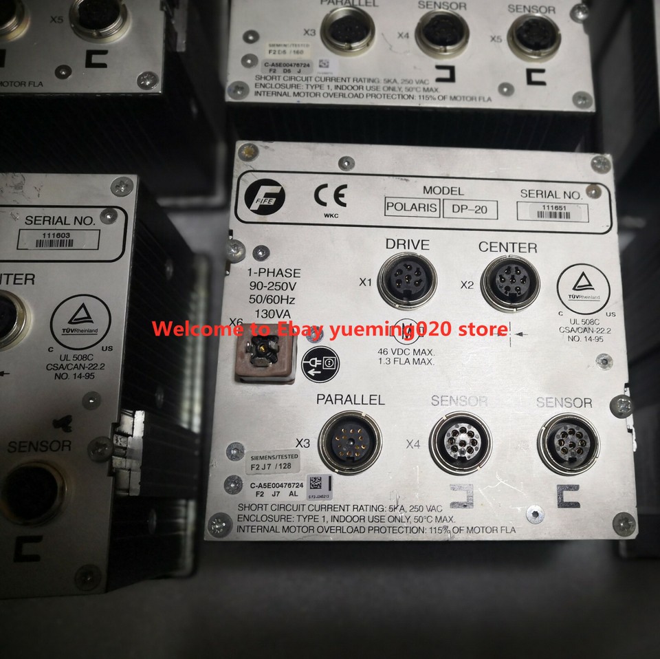 Ship dhl FIFE MAXCESS POLARIS DP-20 web guide controller# | eBay