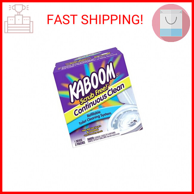 Kaboom Scrub Free! Continuous Clean with OxiClean Refill Pouches - Pack ...