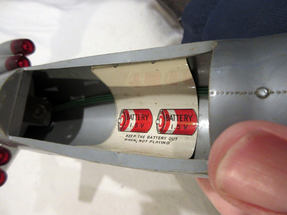 Marx Tin Litho Battery Op BOAC VC-10 Airplane | eBay