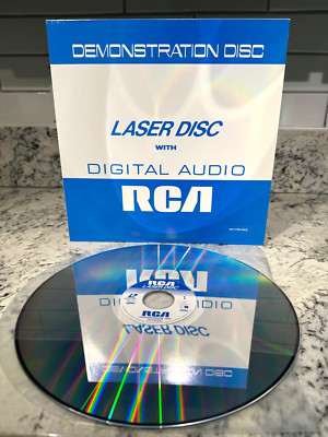 RCA Demonstration Reference Disc LaserDisc Vintage 1990 w/ Digital ...