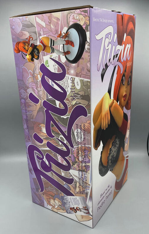 Electric Tiki-Trizia sexy pin-up statue by Pedro Perez- LIMITED EDITION ...