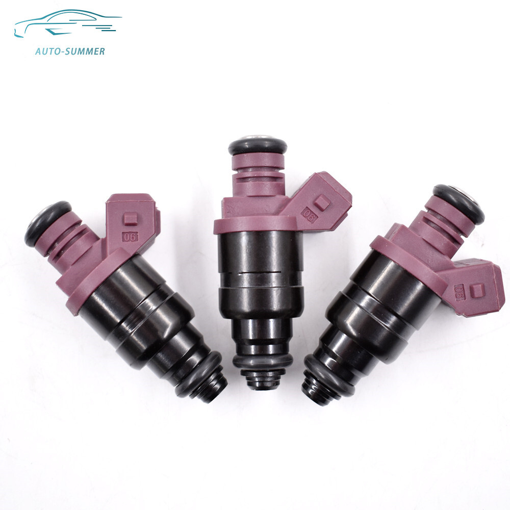 3 Pcs Fuel Injectors Fit For John Deere 825i Gator 3 Cylinder MIA11720 ...