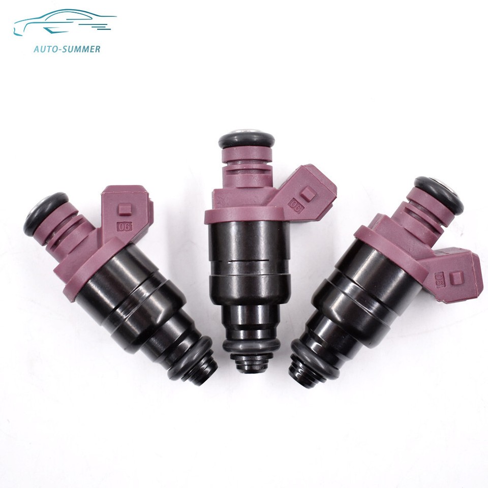 3 Pcs Fuel Injectors Fit For John Deere 825i Gator 3 Cylinder MIA11720 ...