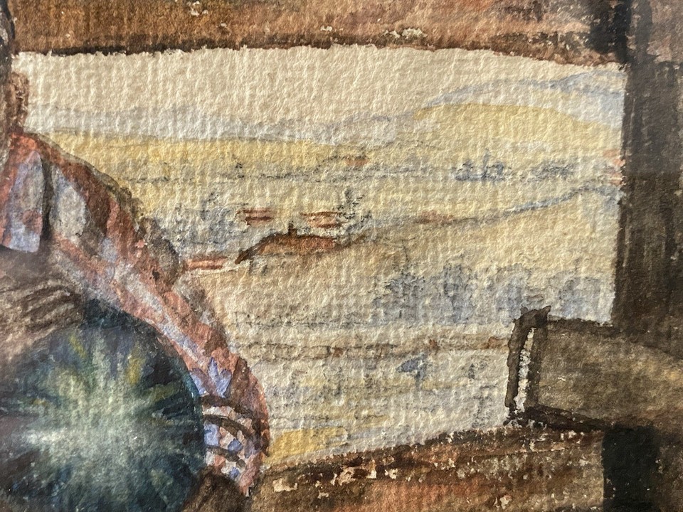 🔥 Antique 19th c. American Folk Art OLD SOUTH Riverboat Boy Portrait ...