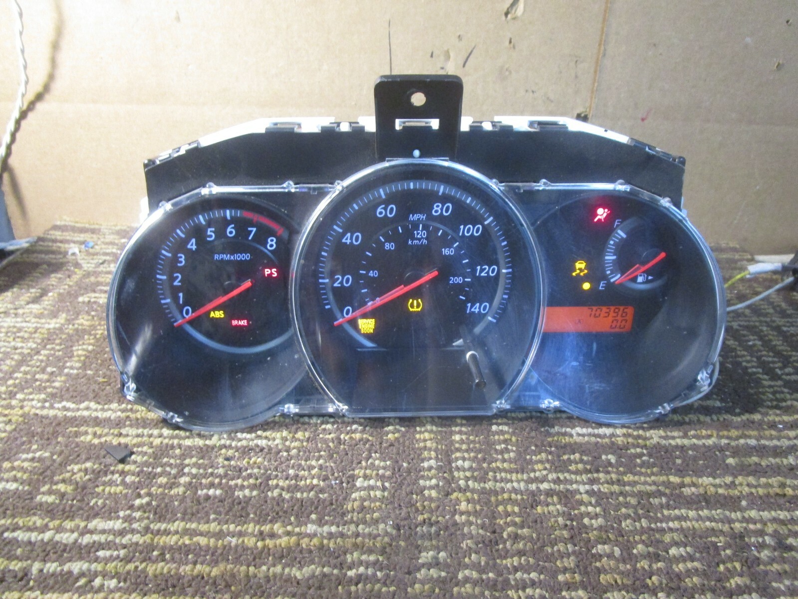 2012 Nissan Versa Speedometer Instrument Cluster | 248109EG0B | Genuine ...
