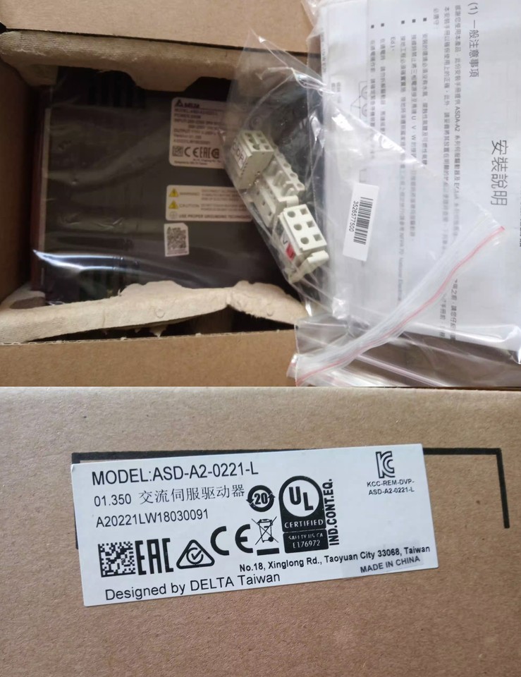 1PC New Delta ASD-A2-0221-L Servo Drive ASDA20221L Expedited Shipping ...