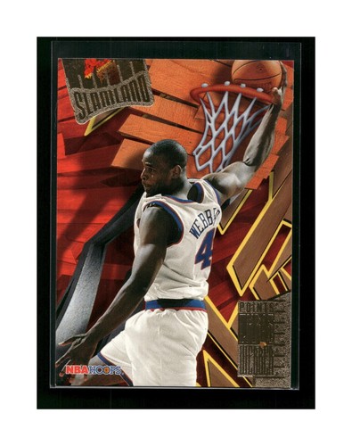 1995-96 Hoops Slamland Washington Bullets Basketball Card #SL50 Chris ...