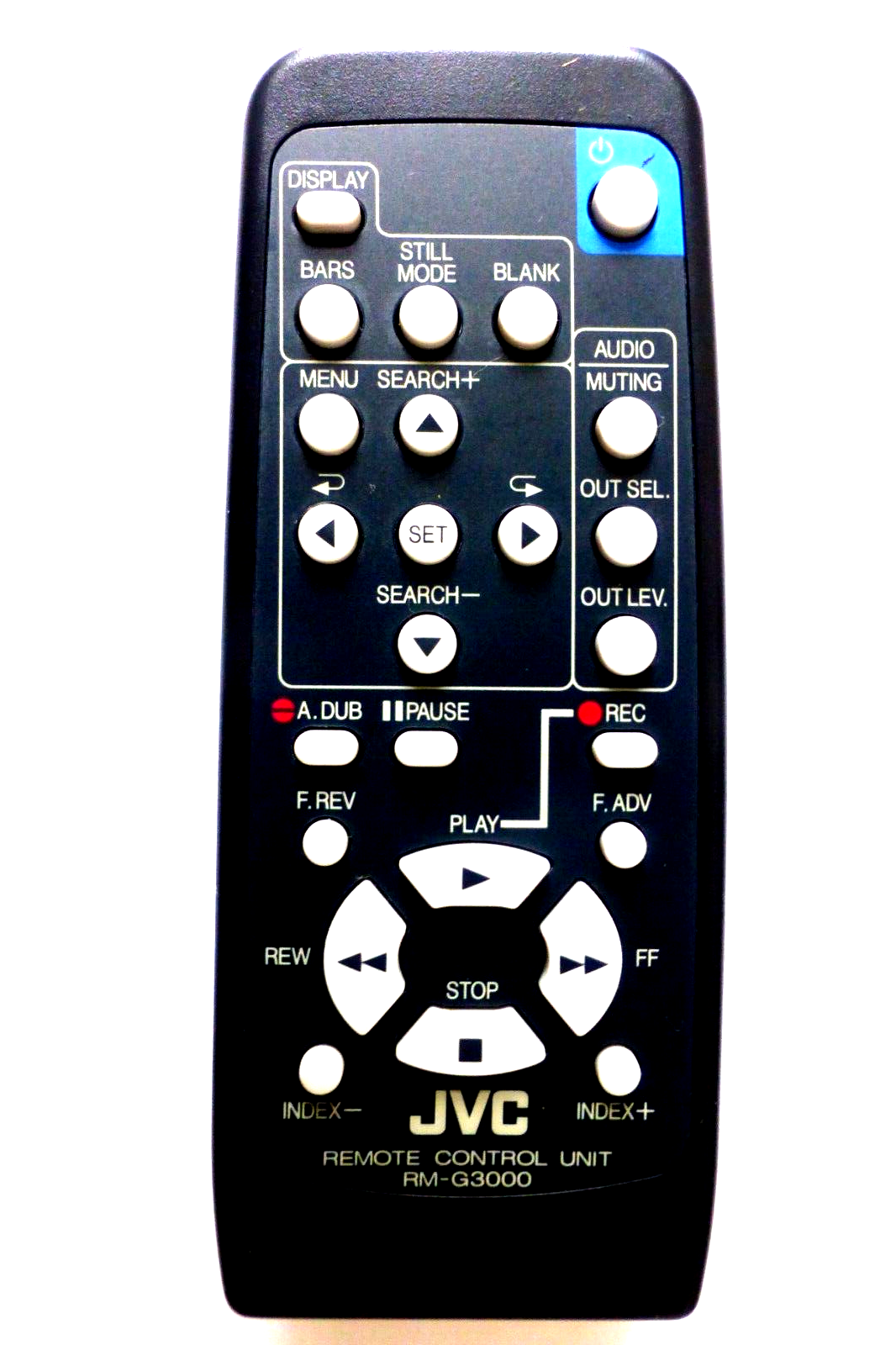 JVC MINI DV VIDEO CASSETTE RECORDER REMOTE CONTROL RM-G3000 for ...