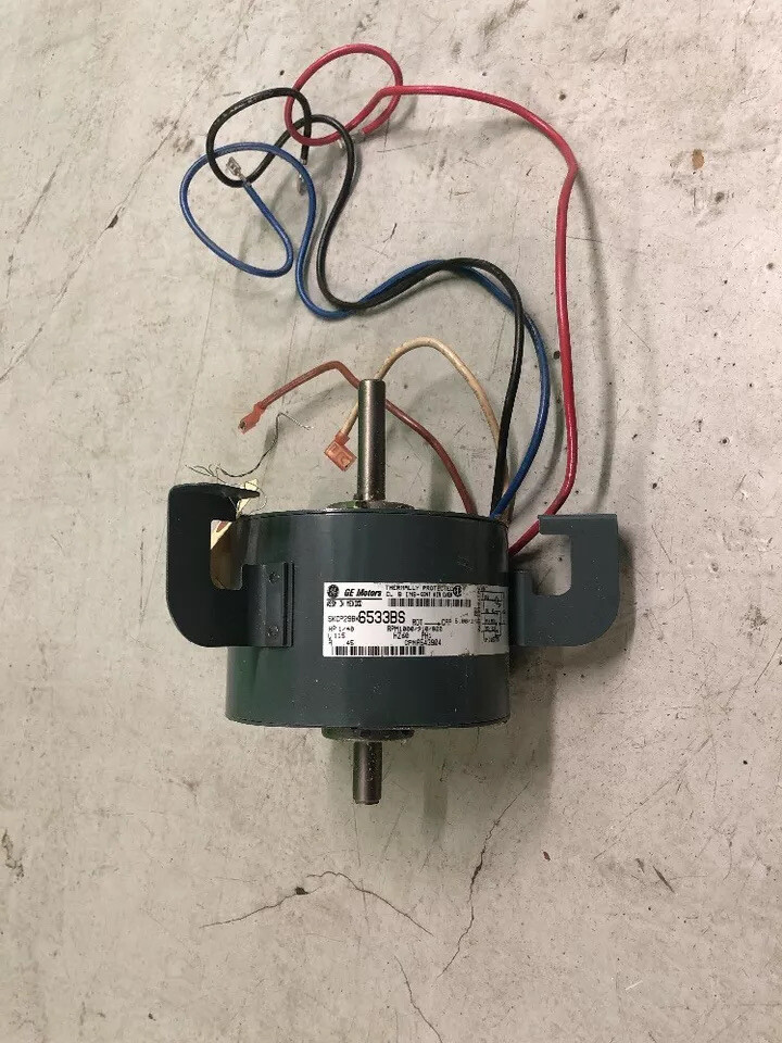 GE 1/4 horsepower condensor fan motor. 5KCP29BK 6533 BS | eBay