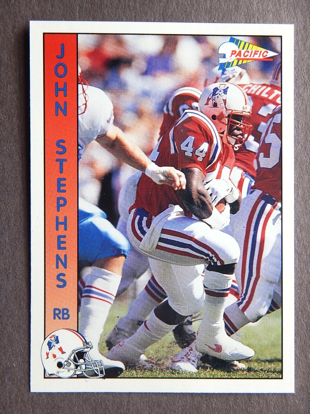 John Stephens #516 Pacific 1992 Football Card (New England Patriots ...