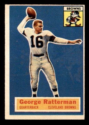1956 Topps Football #93 George Ratterman NM | eBay