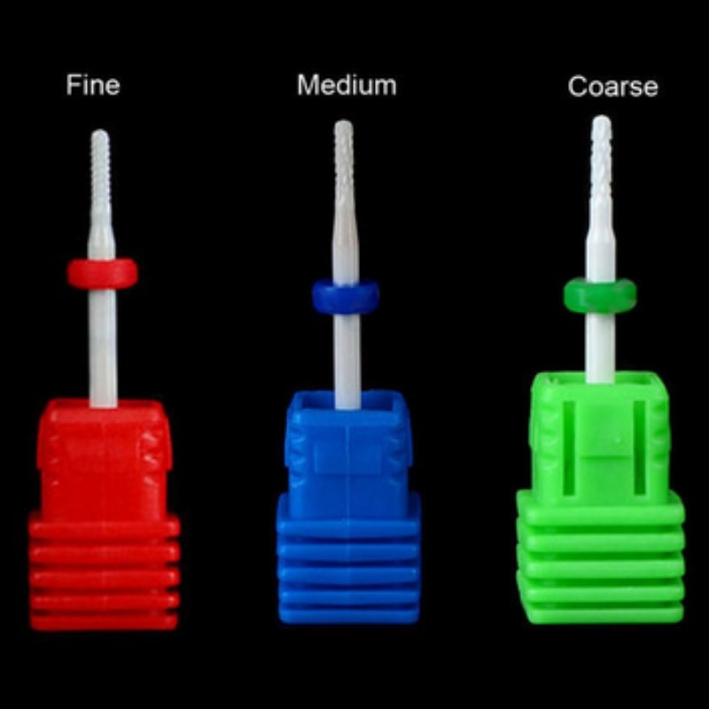 Ceramic Nail Polish Sanding Grinding Head Nail Drill Bits Tools ...