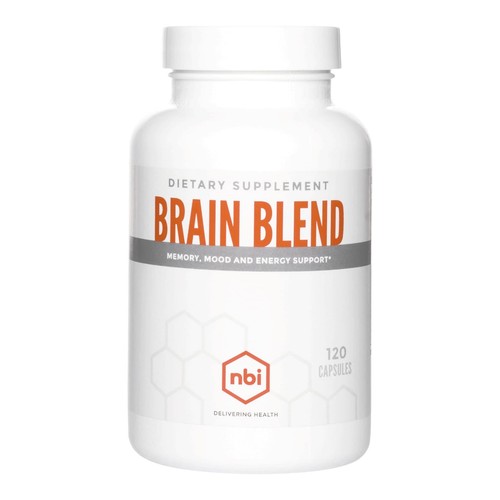 NBI Brain Blend for Memory Focus Concentration Cognitive Function for ...