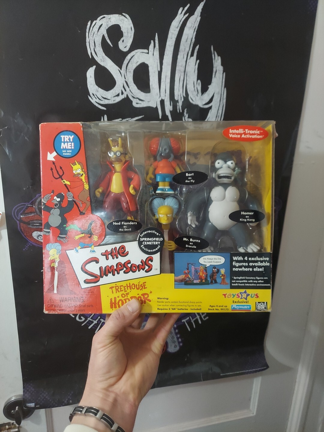 Playmates Toys Springfield Cemetery - Treehouse of Horror - Ned, Bart ...