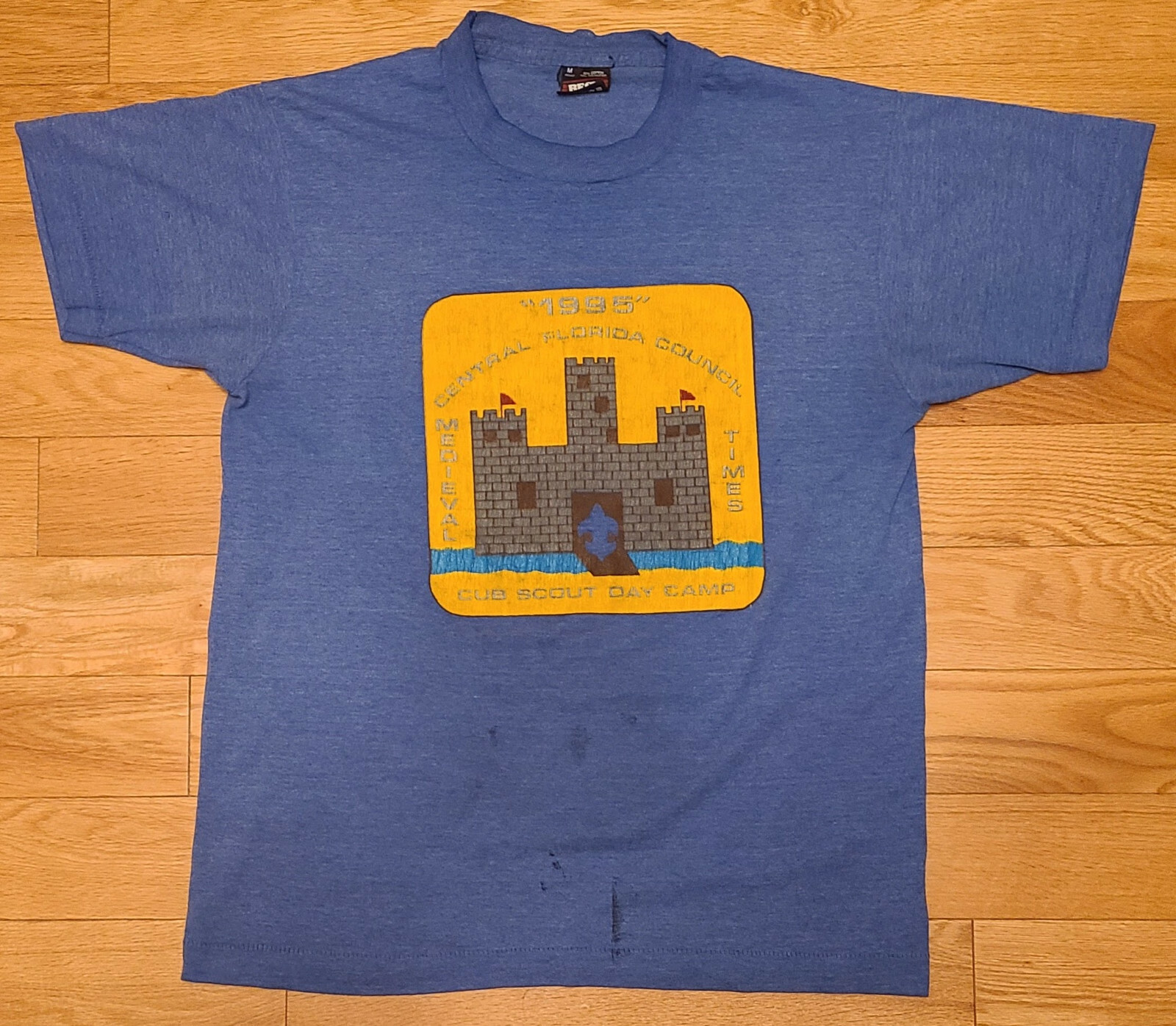 Vintage 90s Cub Scouts Medieval Times Camp Castle Sin… - Gem