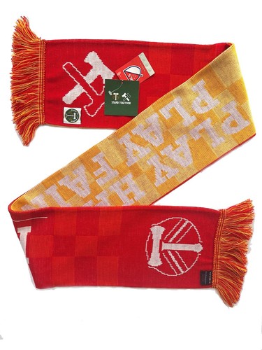 *NWT* Portland Timbers Rose City MLS Ruffneck Scarf "Play Hard Play ...