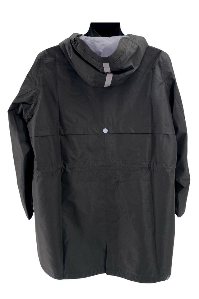 Nuage Waterproof Jacket with Patch Pockets & Back Vent Black | eBay