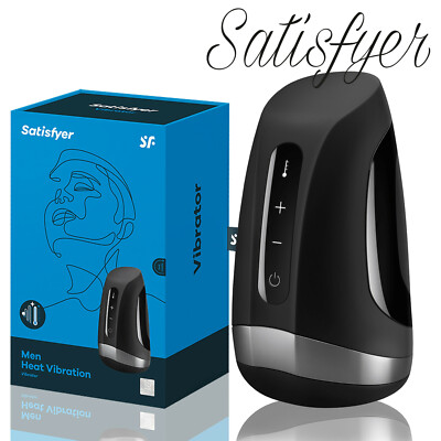 Satisfyer Men Heat Vibration Men Vibe - Penis Masturbator with Warming ...
