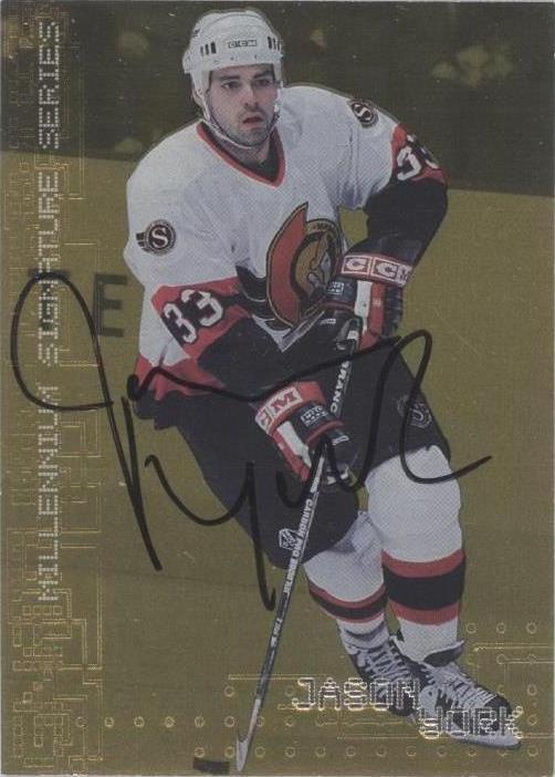 1999-00 In the Game Be A Player Millennium Signature Series - Jason ...