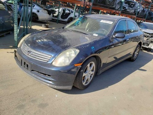 03-06 INFINTI G35 Sedan Driver Left Fender Blue/BW5 OEM 63101AL530 | eBay