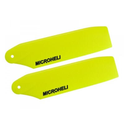 Microheli Plastic Tail Blade 62mm (YELLOW) - BLADE 330X / 330S / 450X ...