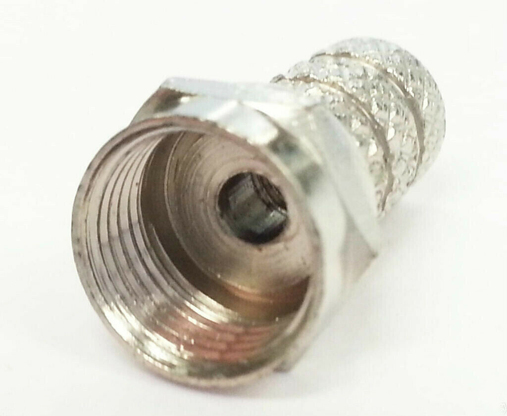 TWIN COAX CABLE REPAIR KIT F PLUG CONNECTORS & JOINING F BARRELS For ...