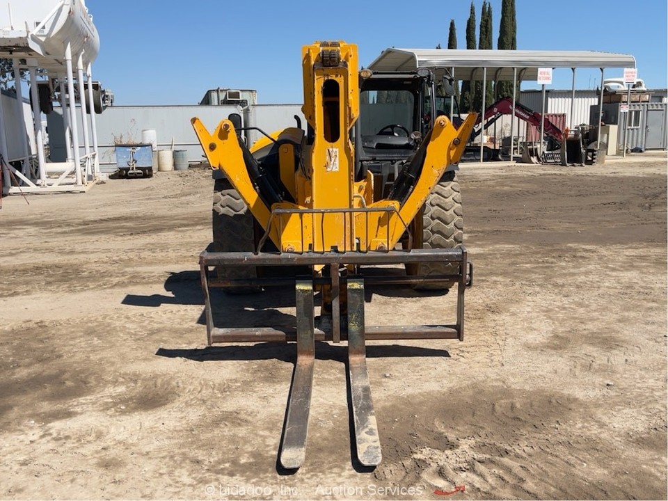 2014 JCB 510-56 56’ 10,000 lbs Telescopic Reach Forklift Telehandler ...