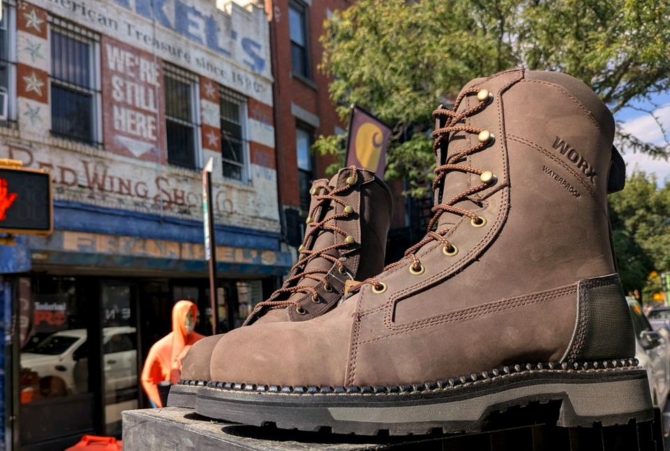 Red Wing Worx Men's size 12 W2 Waterproof Insulated Safety Toe New ...